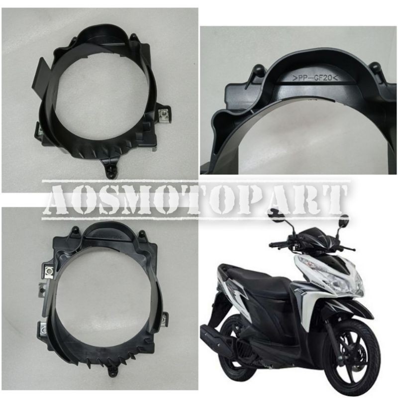 Jual cover dudukan radiator Vario 125 fi lama KZR 2012-2015 dan vario ...