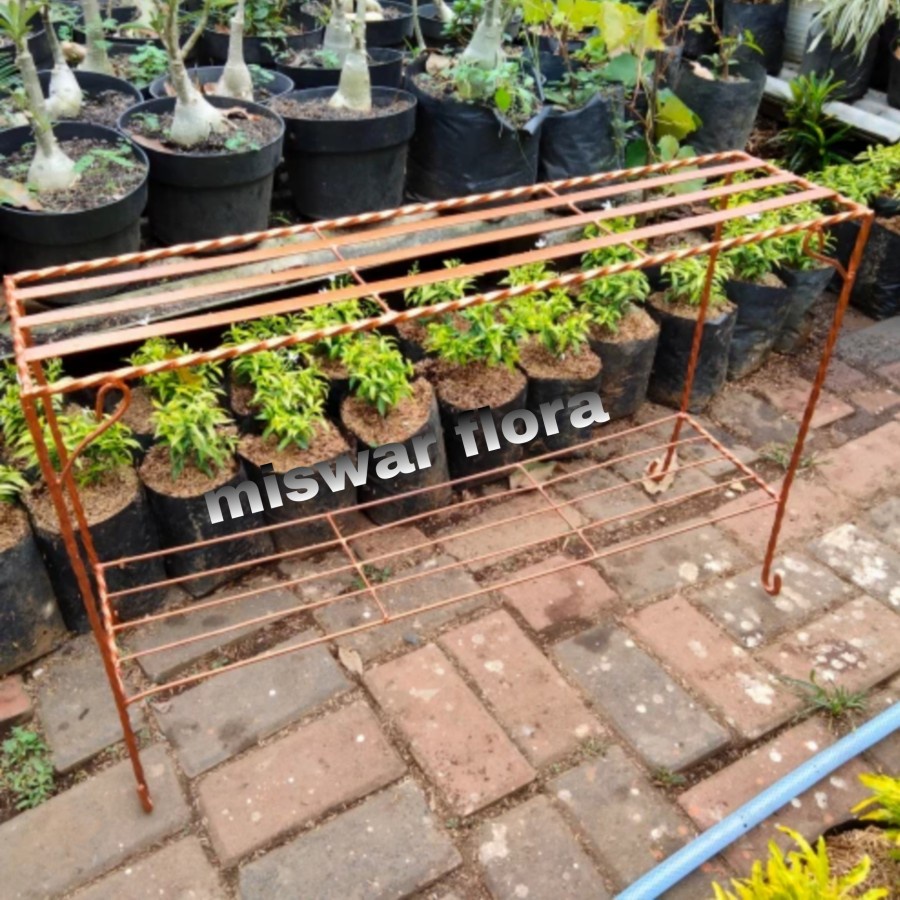 Jual RAK POT BUNGA 2 SUSUN / STANDING POT/STANDING POT MURAH | Shopee ...