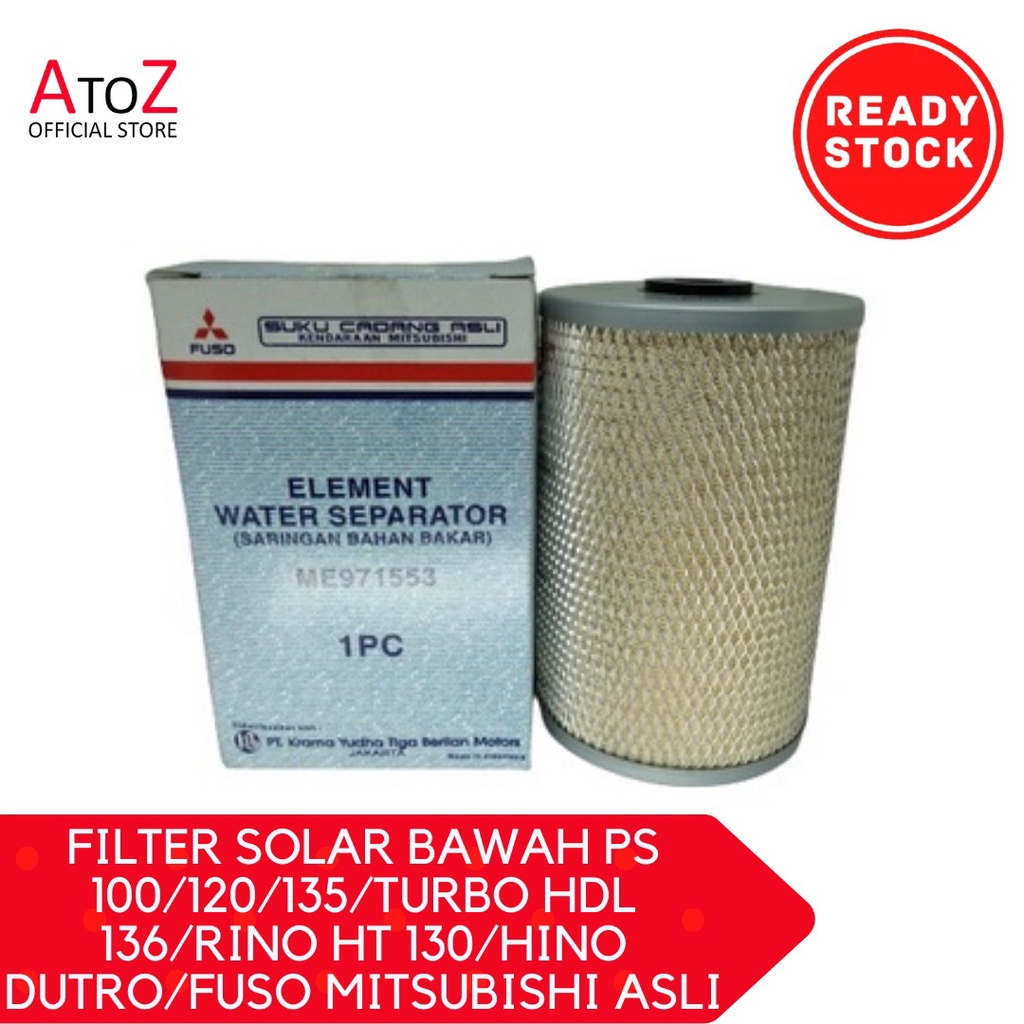Jual FILTER SOLAR BAWAH PS 100/120/135/TURBO HDL 136/RINO HT 130/HINO ...