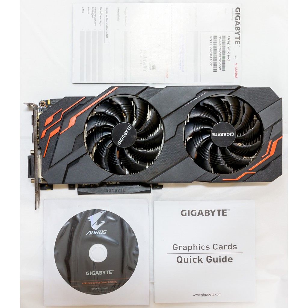 Jual Gigabyte GeForce GTX 1070 Windforce OC 8GB Rev.2 Ge Force GTX1070 ...