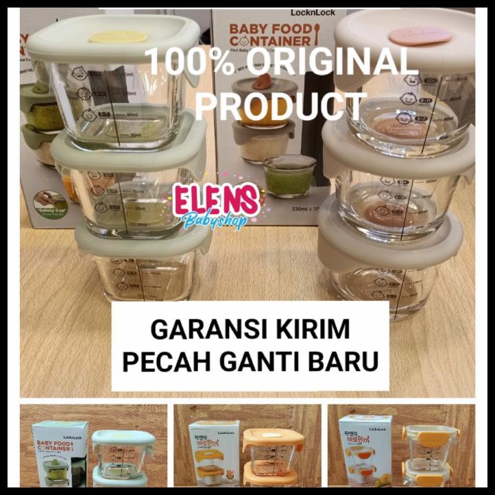 Jual Lock N Lock Baby Food Container Satuan Mpasi Bayi 230Ml | Shopee ...