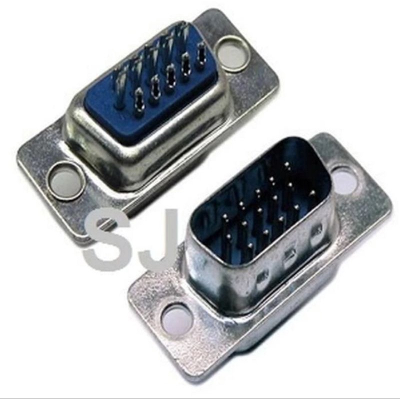 Jual Konektor. VGA DB 15 pin Male Solder Konektor | Shopee Indonesia