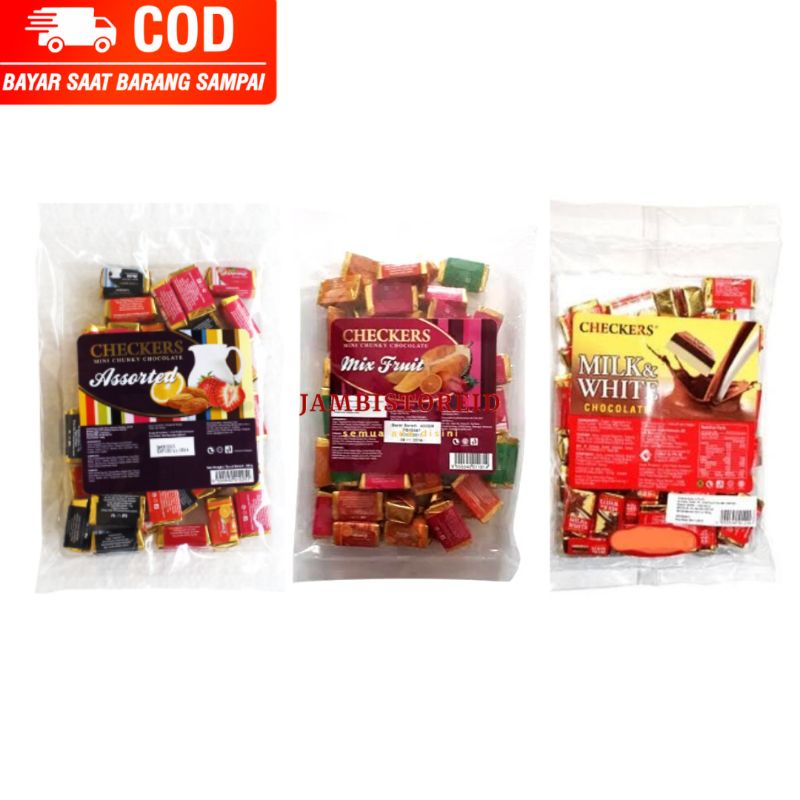 Jual (JAMBISTOREID) JAMBI LANGSUNG KIRIM Checkers Assorted Mix Fruit ...