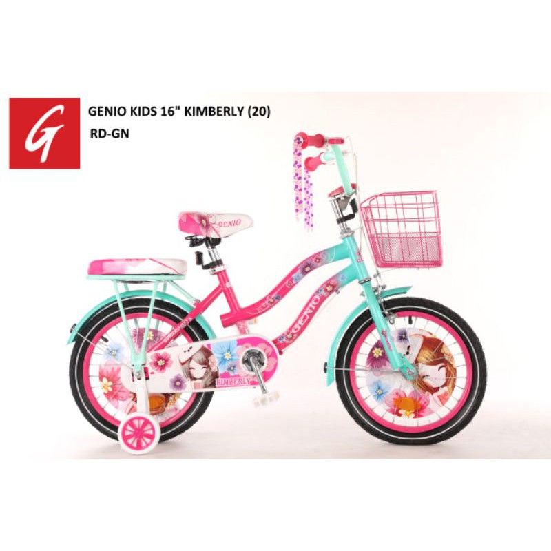 Jual Sepeda Anak Mini Genio Kimberly 16inch | Shopee Indonesia