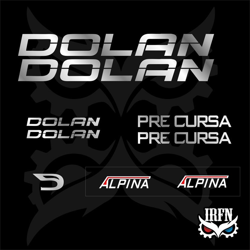 Jual Stiker decal Frame Dolan Pre Cursa | Shopee Indonesia