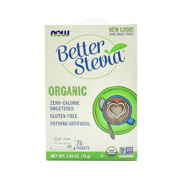 Jual Organic Better Stevia Now Foods 75 g ( Gula ) | Shopee Indonesia