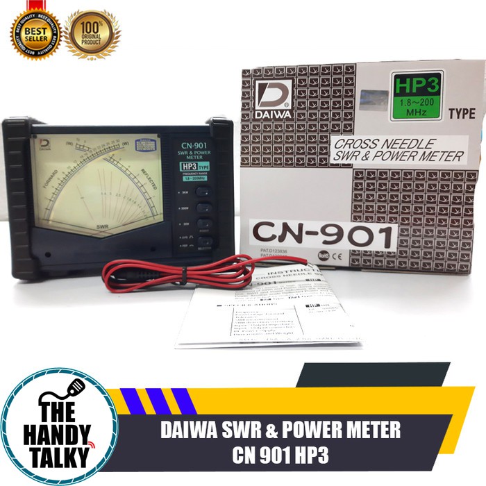 Jual DAIWA SWR & POWER METER CN-901 HP3 CN 901 HP3 CN901 HP 3 ORIGINAL ...