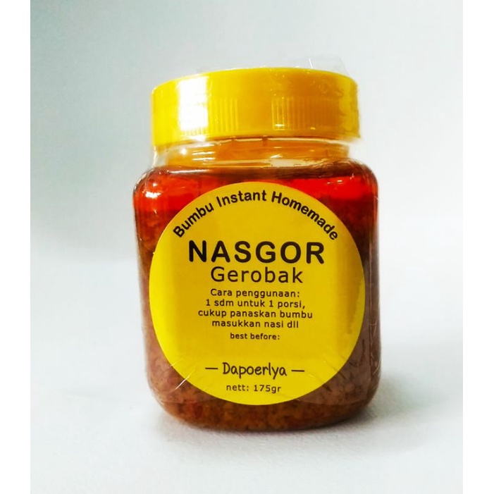 Jual Bumbu Instan Homemade "NASGOR GEROBAK" | Shopee Indonesia