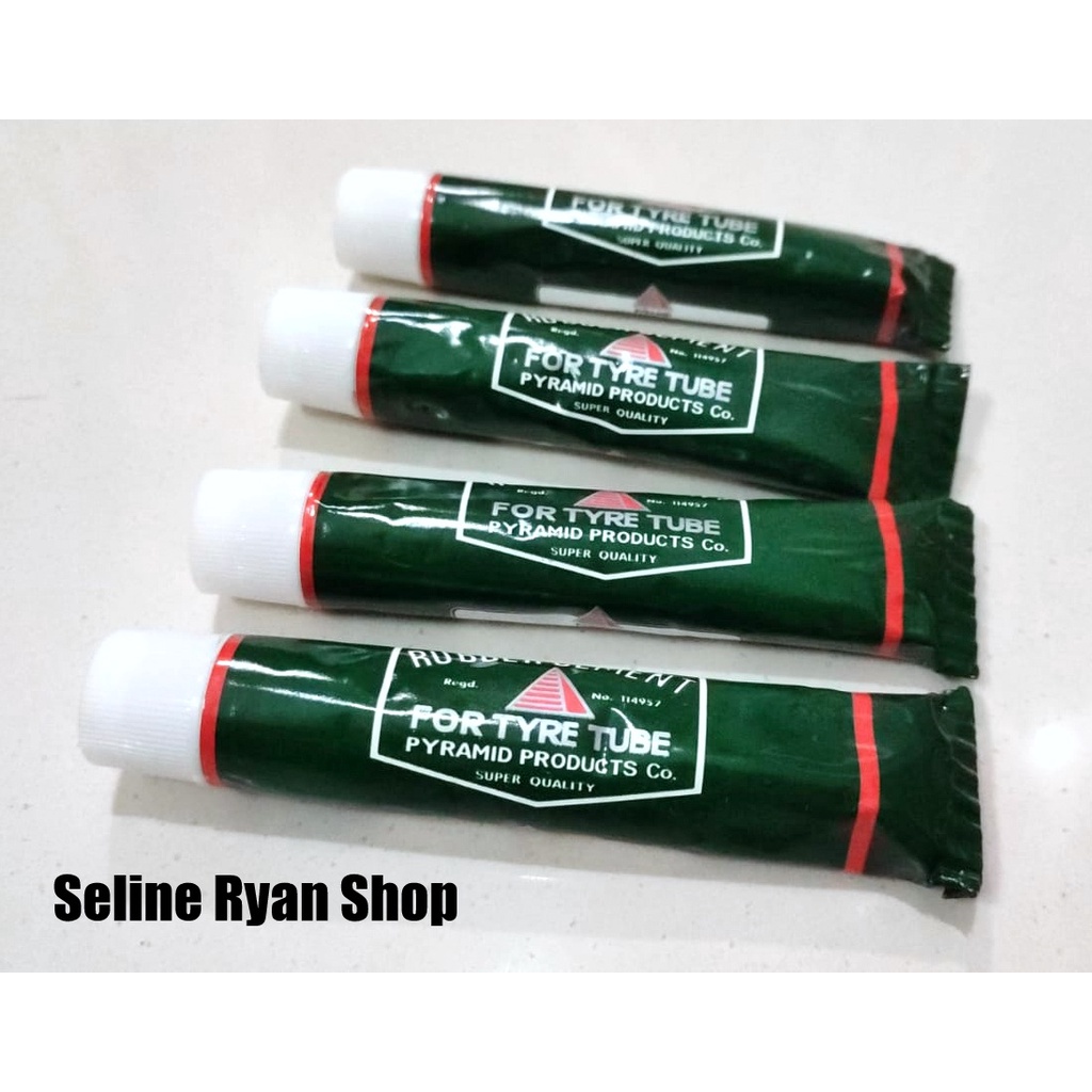 Jual Lem Karet Tambal Ban / Lem Tiptop Ban Dalam Pyramid Kemasan Tube ...