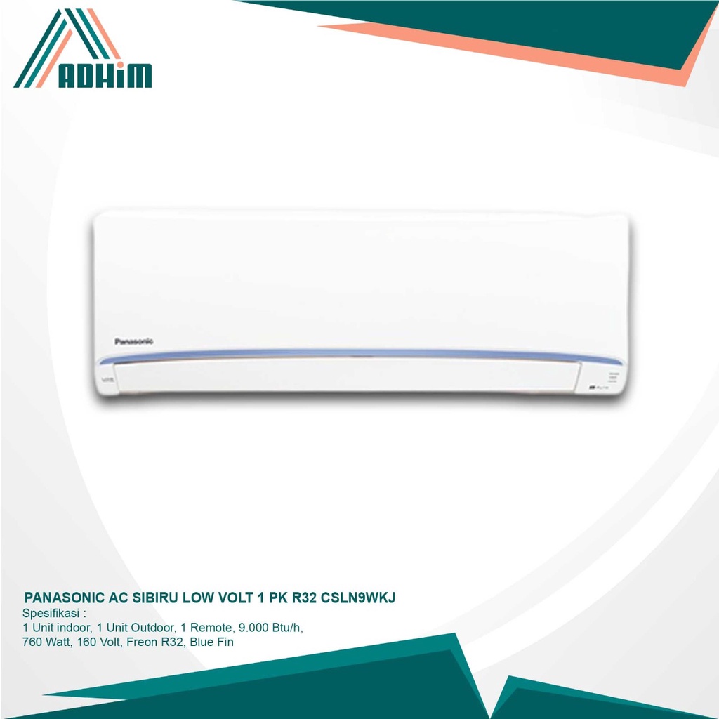 Jual PANASONIC AC SIBIRU LOW WATT 1PK R32 CSLN3WKJ | Shopee Indonesia
