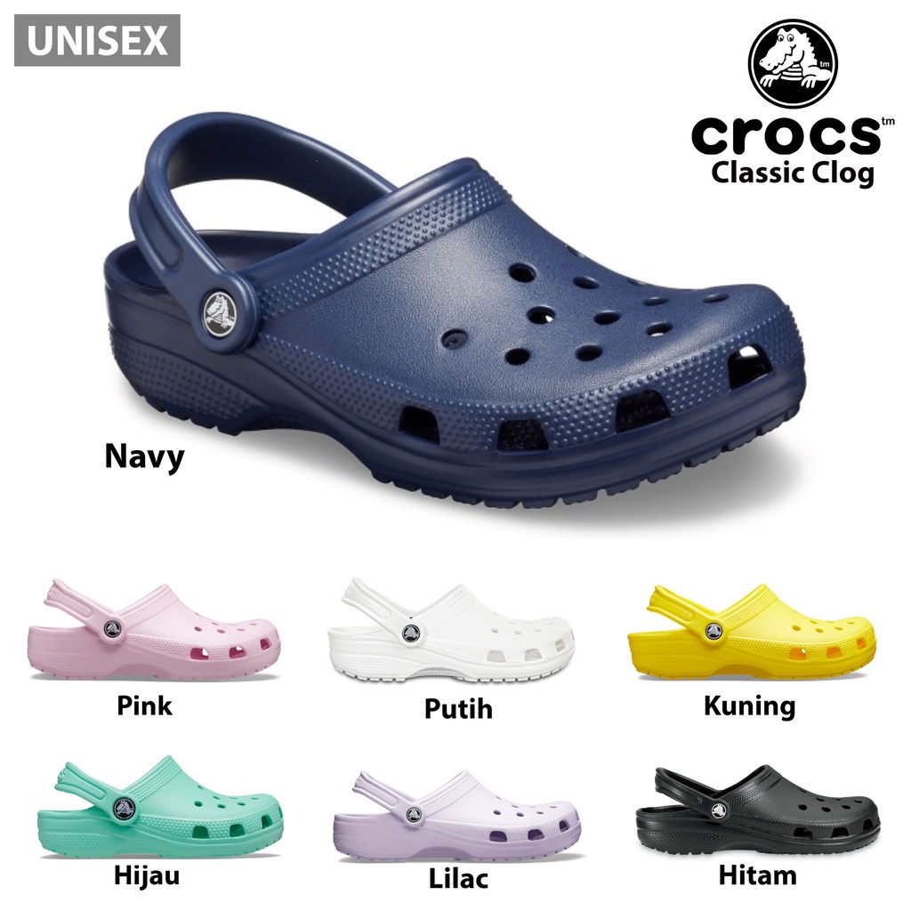 Jual Sandal Pria Wanita / Crocs Classic clog sandal / Sandal crocs clog ...