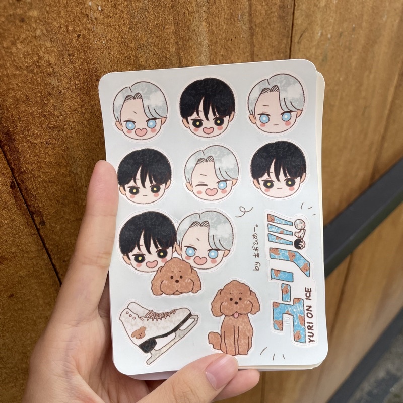 Jual Anime Sticker Sheet by Aohimeee | Haikyuu BNHA Jujutsu Kaisen ...