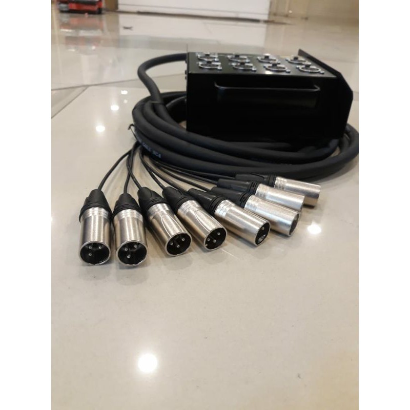 Jual KABEL SNAKE 8CH PLUS BOX PANJANG 5M | Shopee Indonesia
