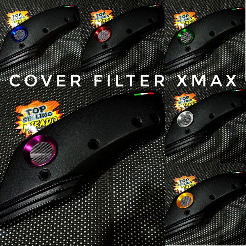 Jual COVER FILTER CNC VELOSCOPE XMAX / COVER FILTER UDARA XMAX ...