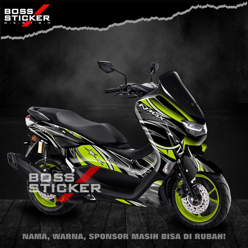 Jual Decal Nmax New 2020 2021Facelift Stiker Full Body decal nmax new ...
