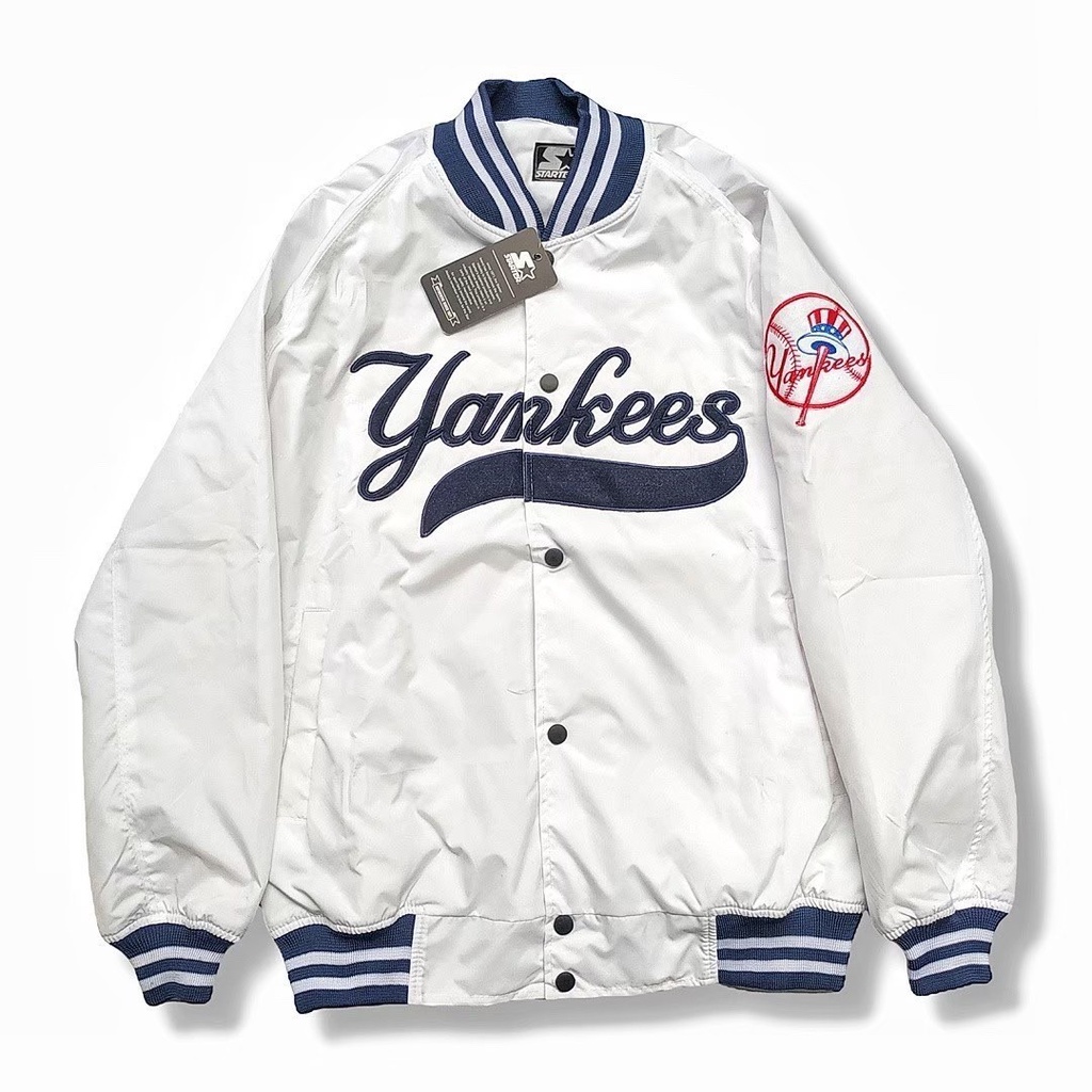 Jual Varsity Jacket Yankess Premium Quality And Good Quality Jacket ...