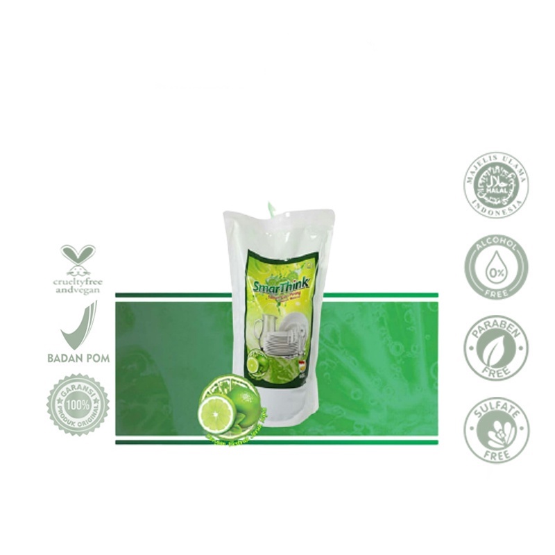 Jual Smarthink Sabun Pencuci Piring NASA / Ekstrak Jeruk Nipis / Sabun ...