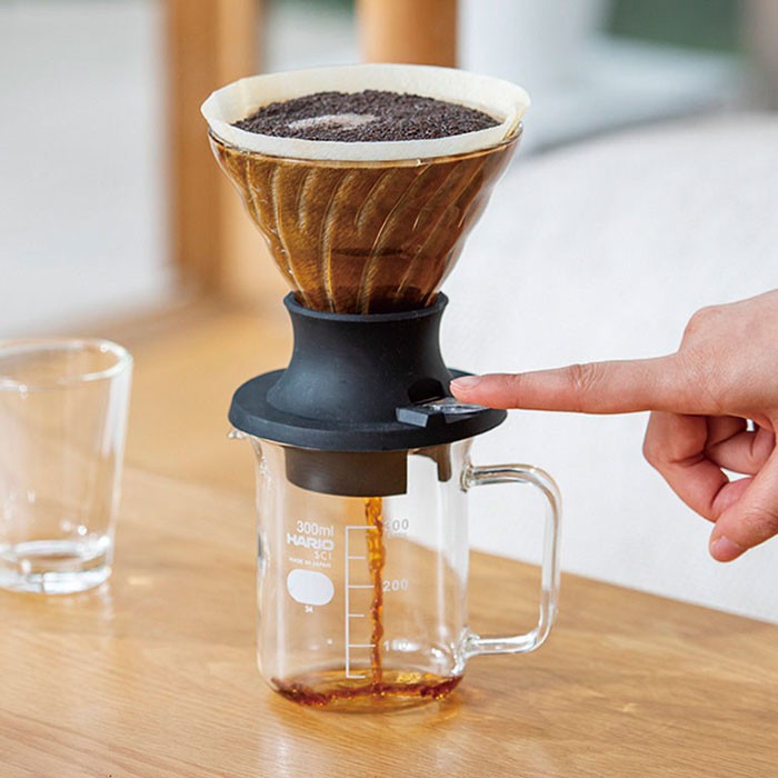 Jual Hario - Immersion Pour Over V60 Coffee Dripper Switch SSD-200-B ...