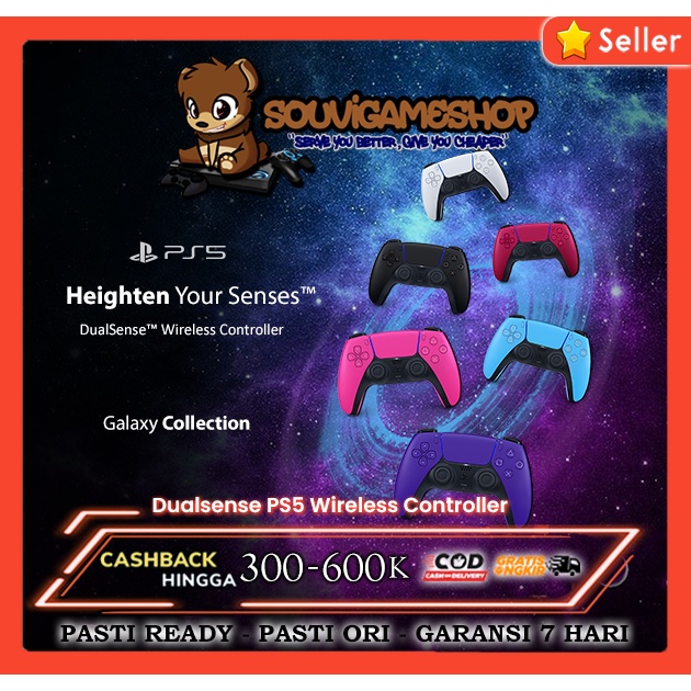 Jual PROMO! Stick PS5 Stik PS5 DualSense Wireless Controller PS5 White ...