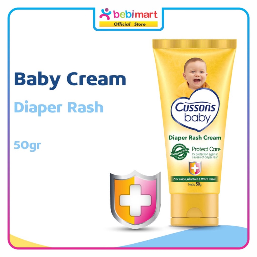 Jual Cussons Cream Diapers Rash 50gr | Shopee Indonesia