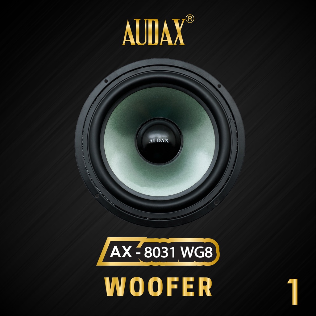 Jual Audax Speaker Pasif 8 Ax 8031 Wg8 Woofer Shopee Indonesia