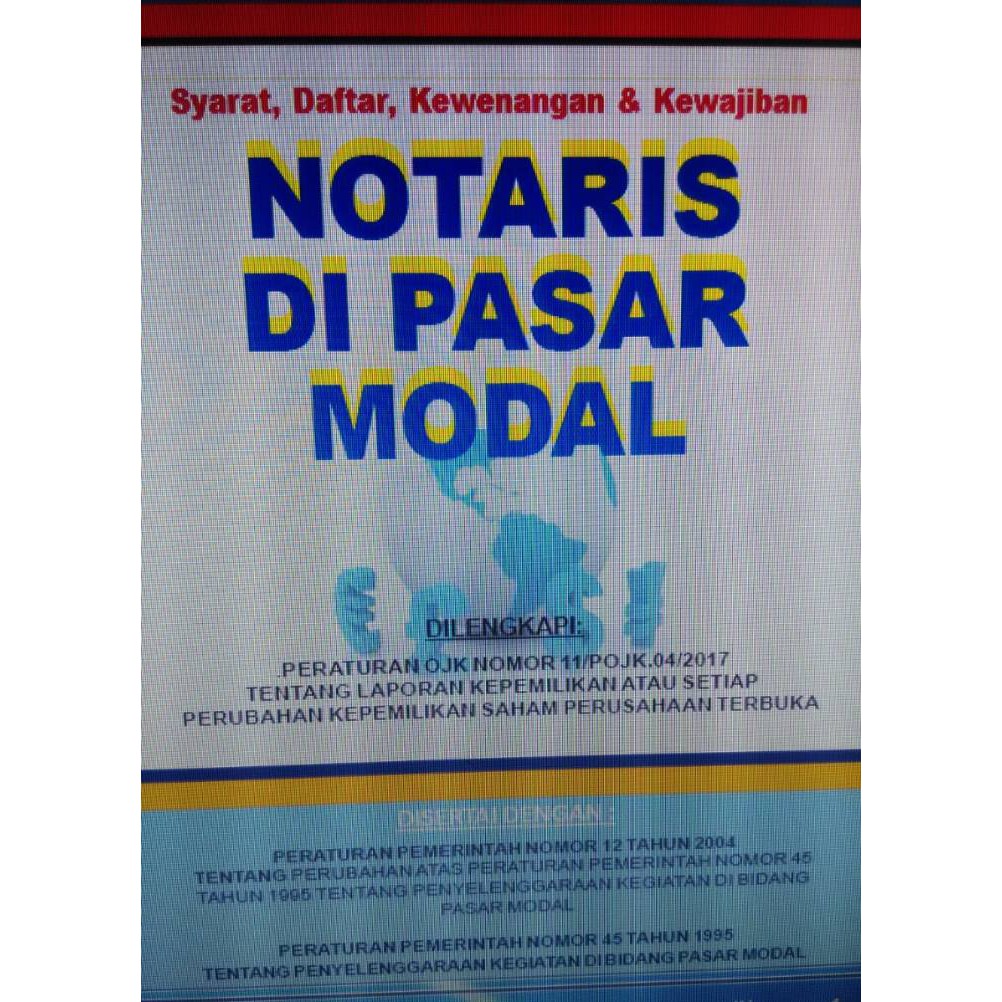 Jual Notaris di Pasar Modal | Shopee Indonesia