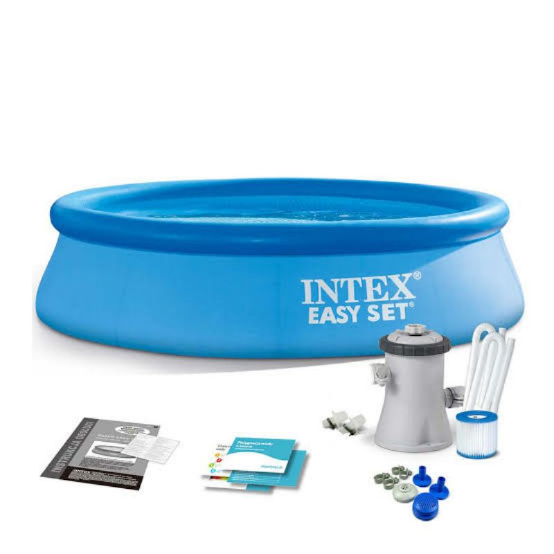 Jual Intex 28108 Kolam renang family easy set(244cmx61cm ) | Shopee ...