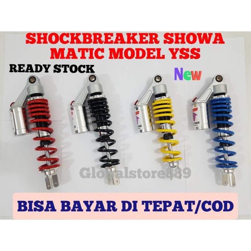 Jual SHOCK SHOWA MATIC 310 DAN 330 SHOCKBREAKER MATIC BEAT SCOOPY VARIO MIO MODEL YSS TERBARU ...