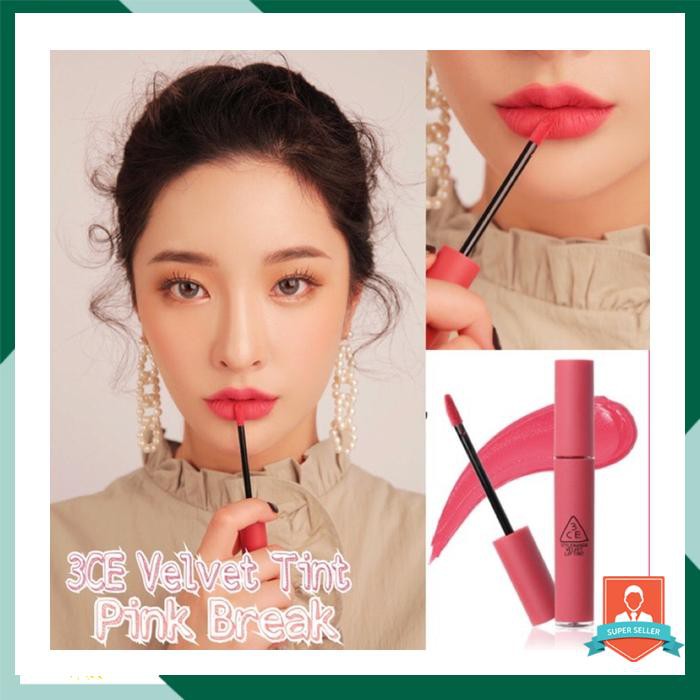 Jual 3CE VELVET LIP TINT PINK BREAK | Shopee Indonesia