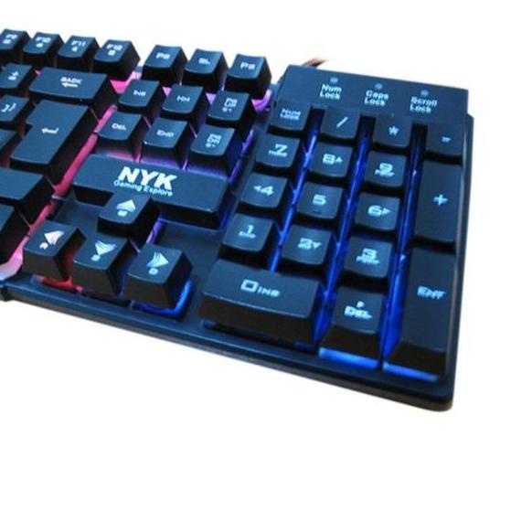 Jual ♪ []T&T Keyboard Gaming Murah NYK K-02 RGB LED Backlight ...