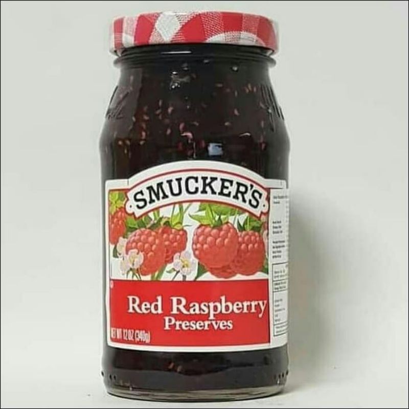 Jual Selai Smuckers Red Raspberry Preserves 340 Gr Smucker's Selai ...