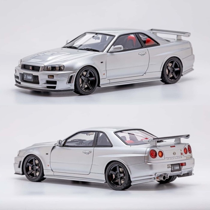 Jual Mainan Diecast Merk HPI Racing 1:18 Nissan Skyline GT-R R34 Nismo ...