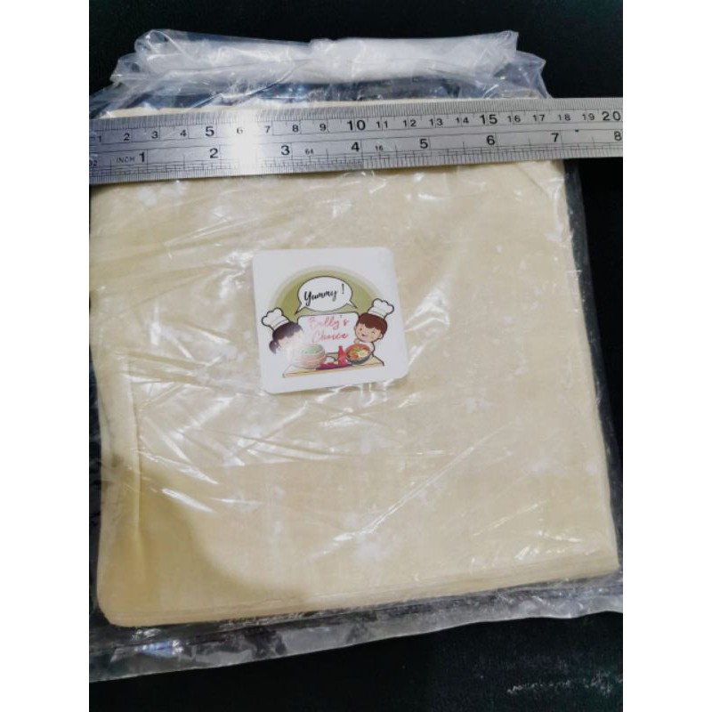 Jual KULIT PANGSIT BESAR 17 CM - KULIT SIOMAY - KULIT DIMSUM - KULIT ...