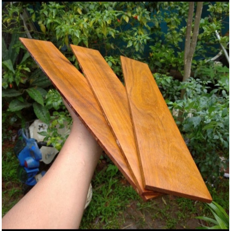Jual kayu Ulin Kalimantan 50x7.2x0.5cm | Shopee Indonesia