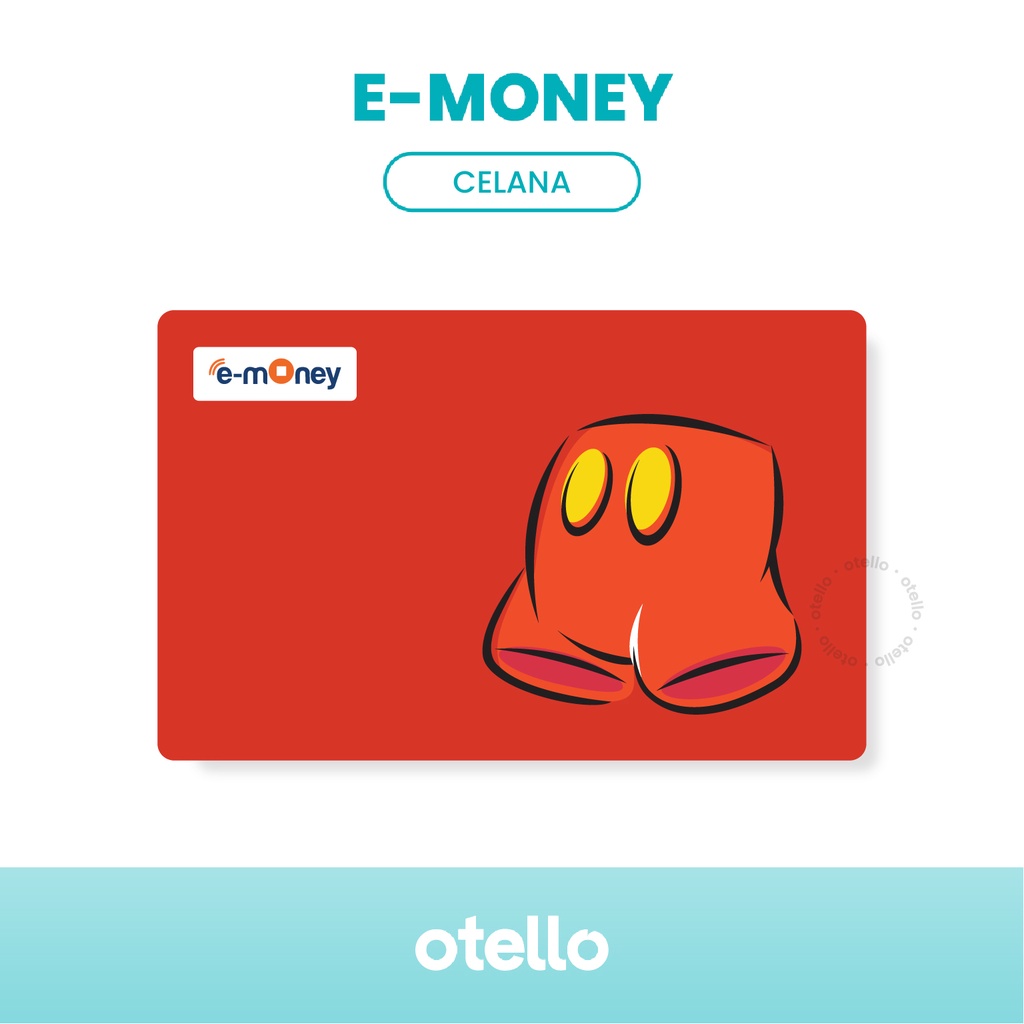 Jual Otello Kartu eMoney Mickey Mouse e-Money Card eToll Mandiri Disney ...