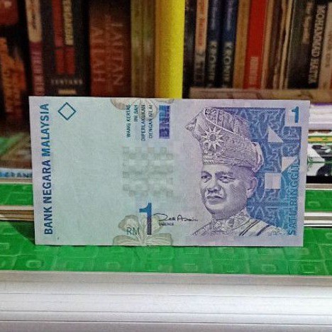 Jual Uang Kertas Asing Asli 1 Ringgit Malaysia Tahun 1998 | Shopee ...