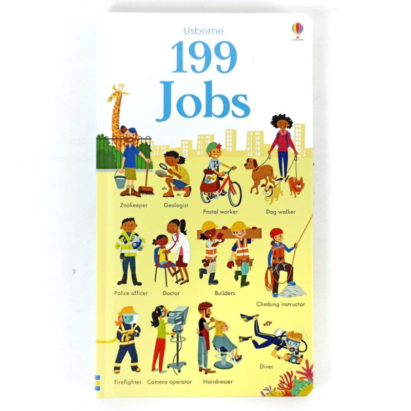 Jual Usborne - 199 Series (Boardbook) : Zoo Animals / Things That Go ...