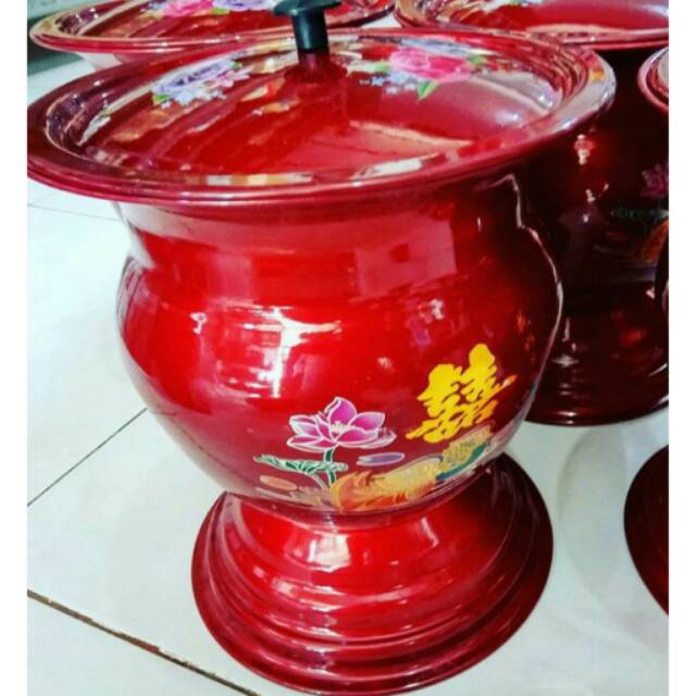 Jual Pispot besi shuang xi | Shopee Indonesia