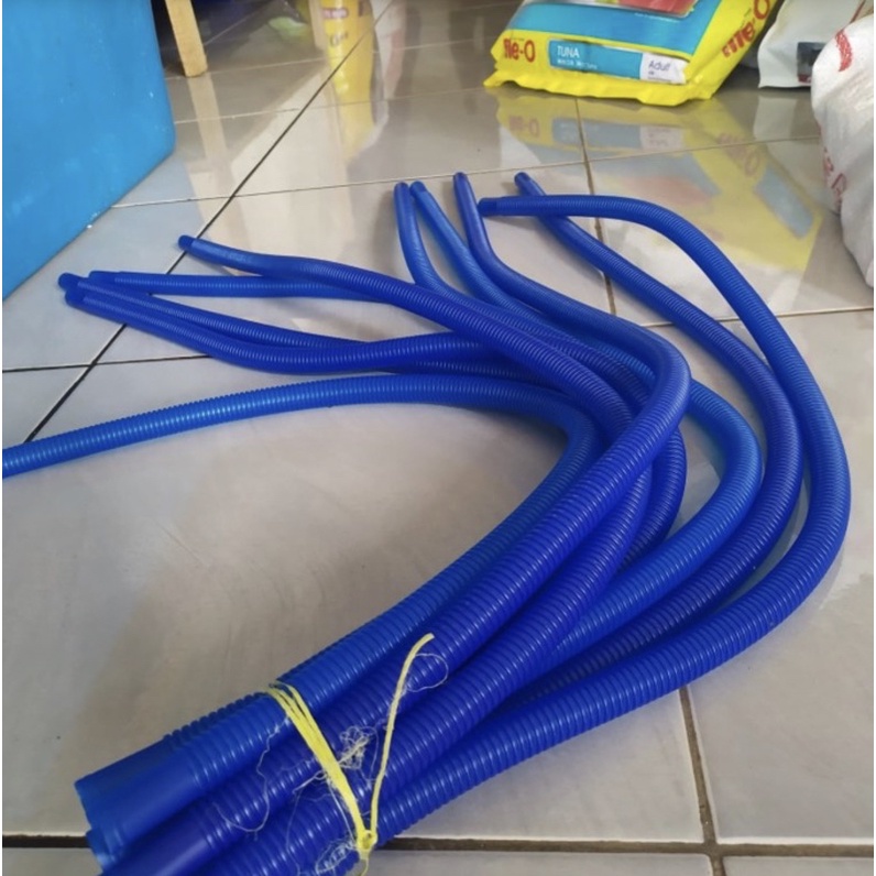 Jual SELANG SPIRAL BIRU FILTER AQUARIUM 80-90cm | Shopee Indonesia