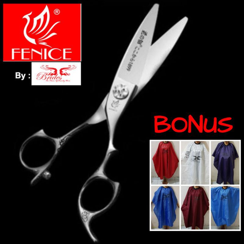 Jual Gunting Sliding Gunting Kering Gunting Rambut Alat Potong Rambut Fenice Bf Gc 6 Original