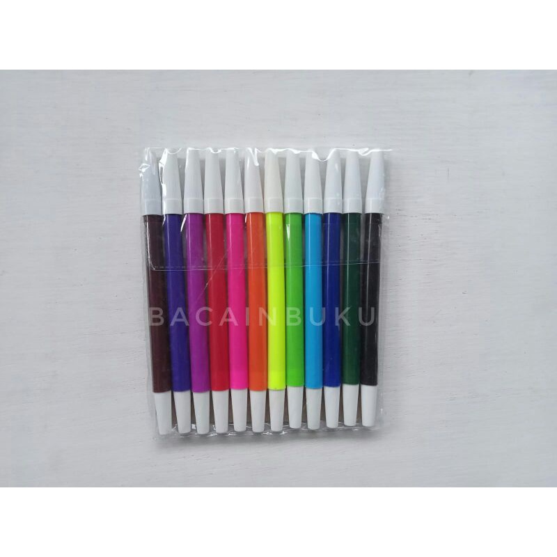 Jual Spidol ( isi 12 warna ) | Shopee Indonesia