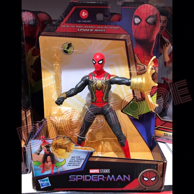 Jual Mainan Action Figure SpiderMan Web spin shooter Marvel Spider man ...