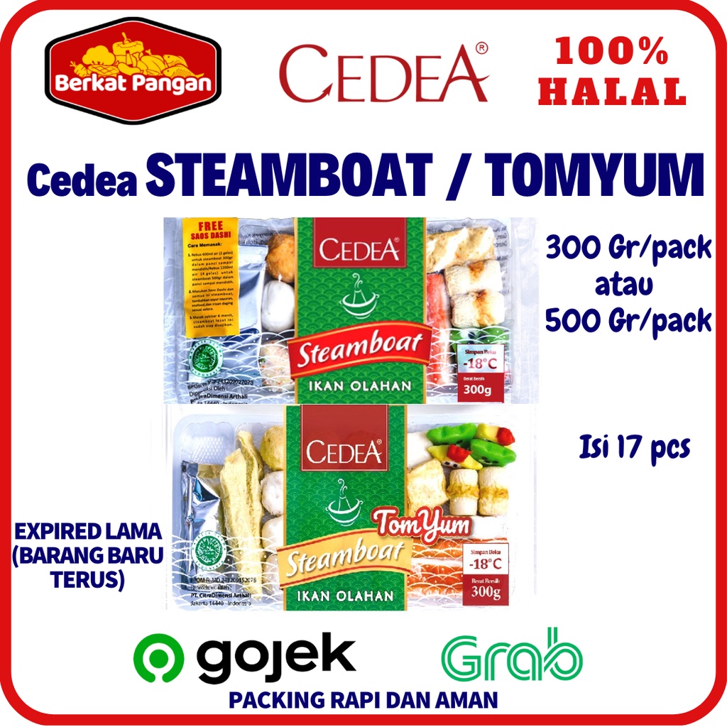 Jual CEDEA Steamboat Tomyum 300 gr atau 500 gr | Shopee Indonesia