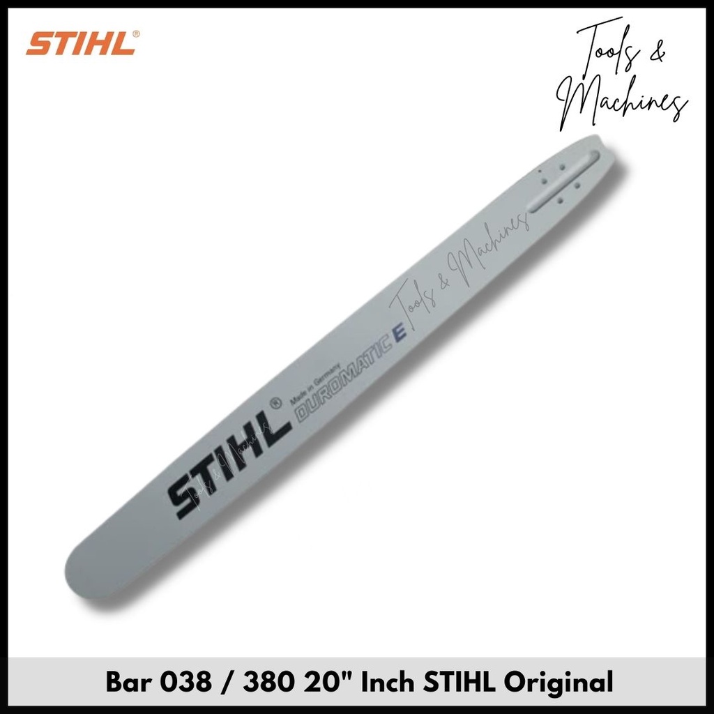 Jual Bar Chainsaw (Mesin Potong Kayu) 038 / 380 20" Inch STIHL Asli | Shopee Indonesia