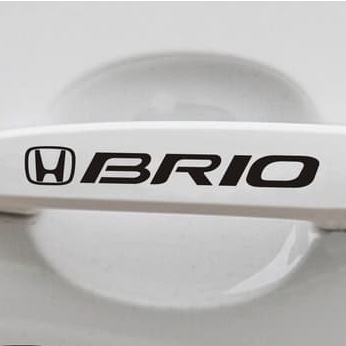 Jual Stiker Handle Pintu Mobil Logo Honda Brio - Car Decal Sticker ...