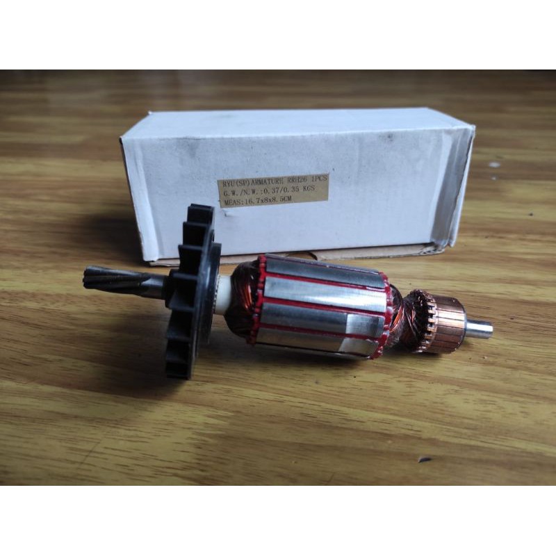 Jual Armature Rotary Hammer Ryu RRH26 /Angker Mesin Rotary Hammer RRH 26 RYU Original | Shopee ...