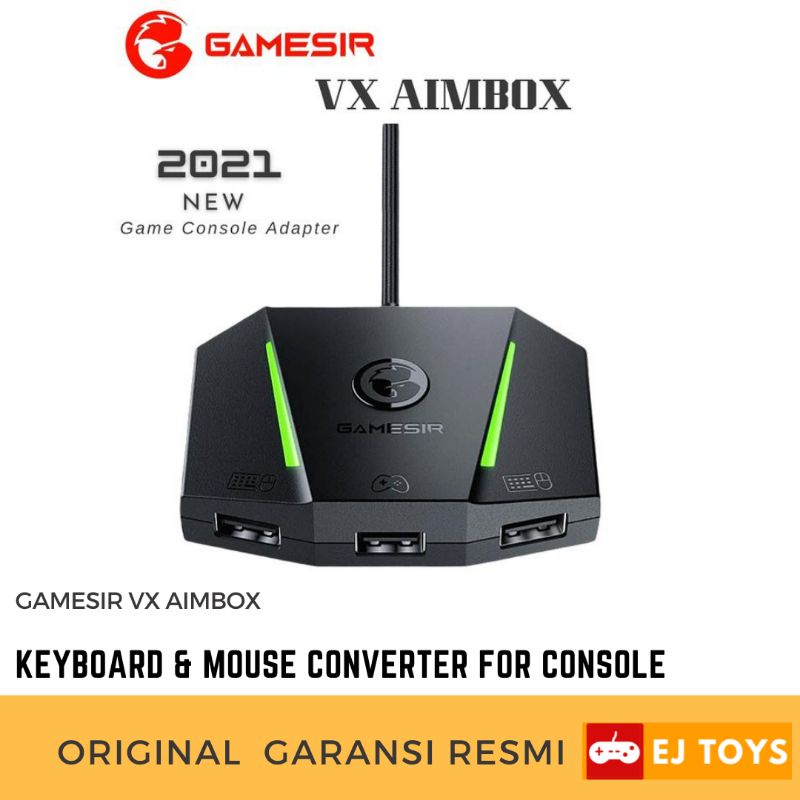 Jual EJ Toys Gamesir VX Aimbox Keyboard Mouse Converter PS4 PS5 Xbox Nintendo Switch | Shopee ...