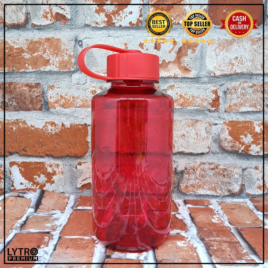 Jual Botol Minum Plastik Souvenir Jumbo - Dundey Warna Rich 1 Liter ...