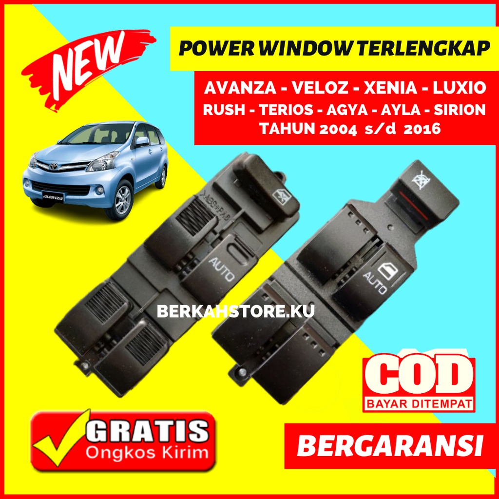Jual Saklar Switch Power Window Avanza Luxio Xenia Lama Old Model Ori ...