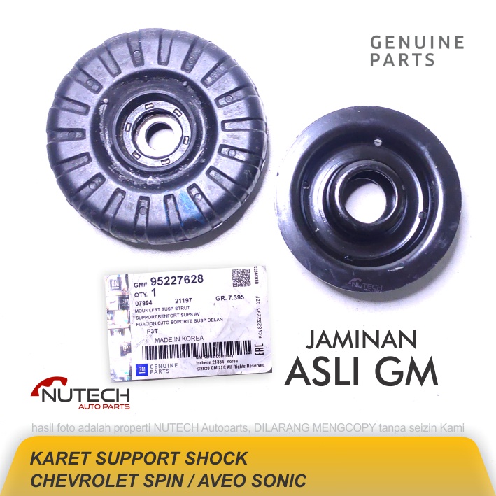 Jual KARET SUPPORT SHOCK CHEVROLET SPIN AVEO SONIC ORI ASLI GM | Shopee ...